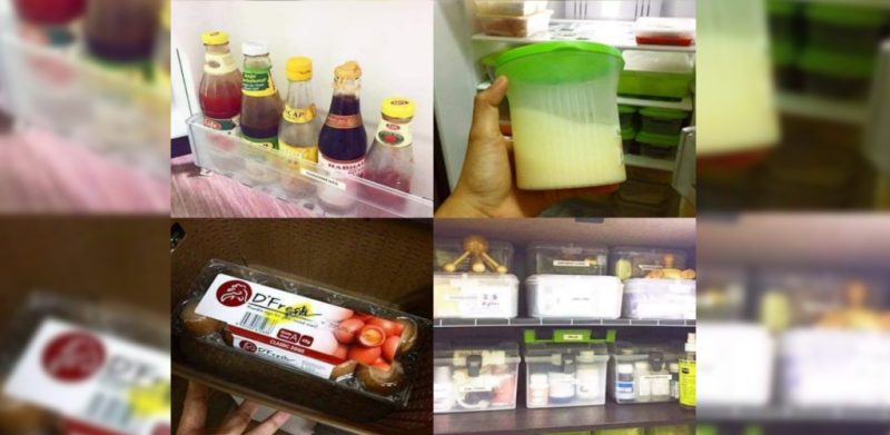 Barang dapur jenis sos kena masuk peti, wanita ini kongsi cara simpan ...